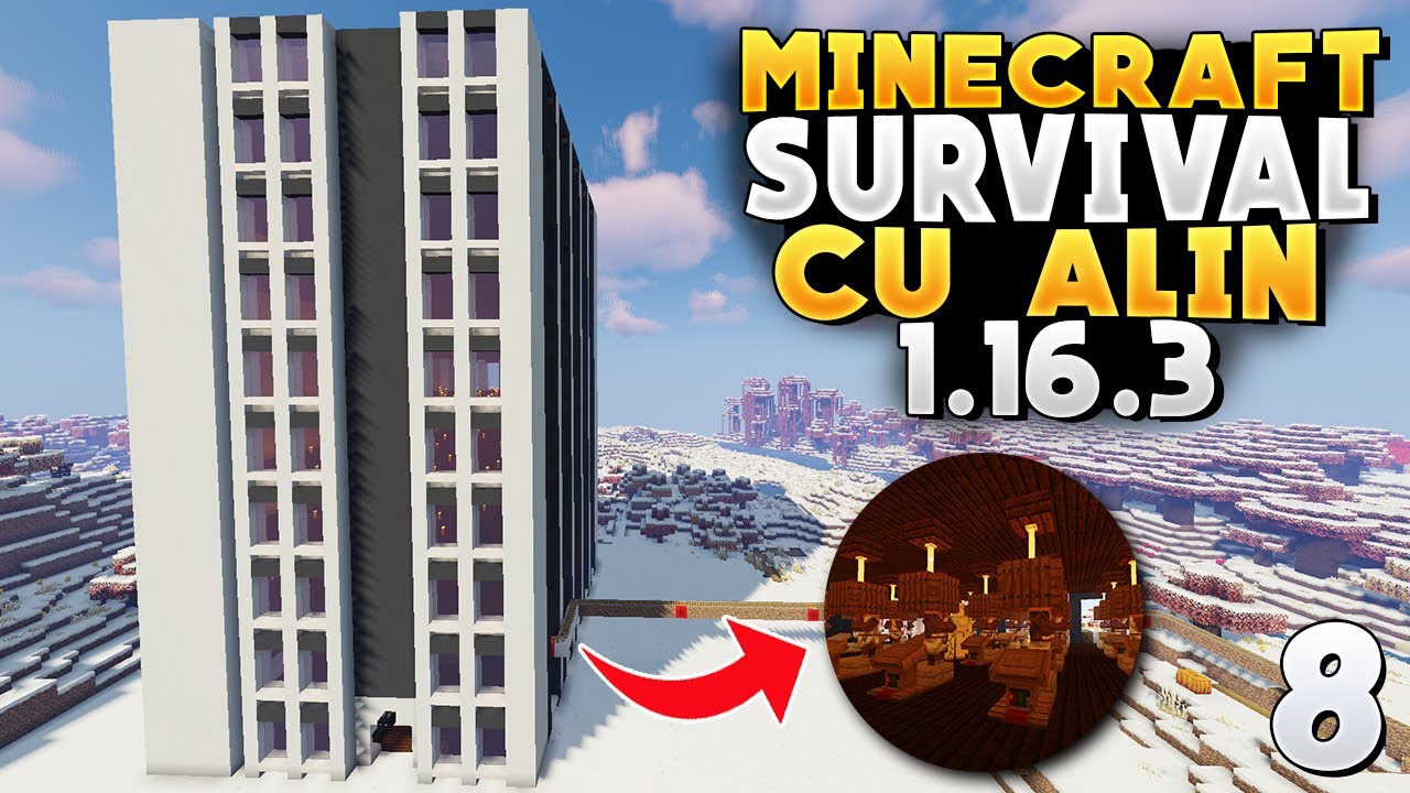 LUCRAM LA BLOC SI ADUCEM CATIVA SATENI | MINECRAFT SURVIVAL CU ALIN ...