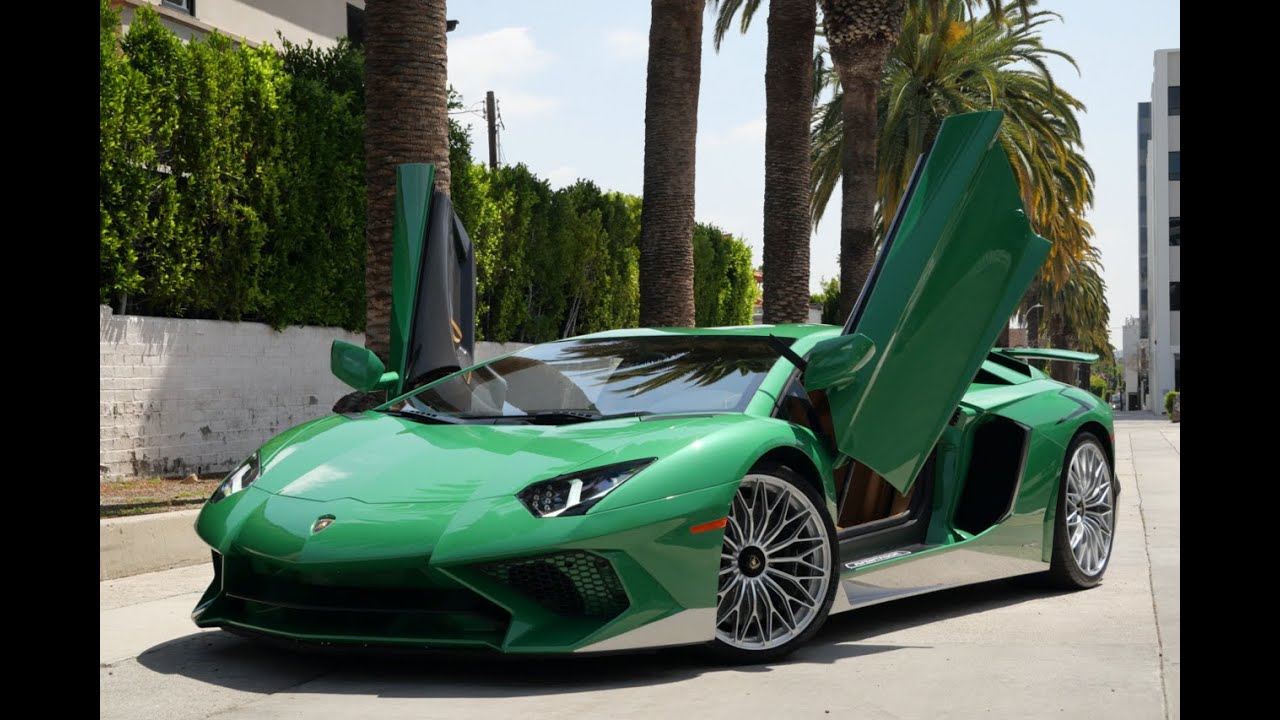 2017 Lamborghini Aventador LP 750-4 SV - YouTube