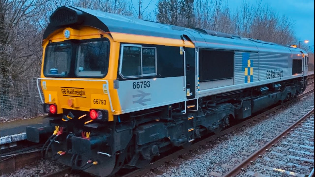 GBRf 66793 on Driver Training *Waving*👋 on the Borderlands Line ...