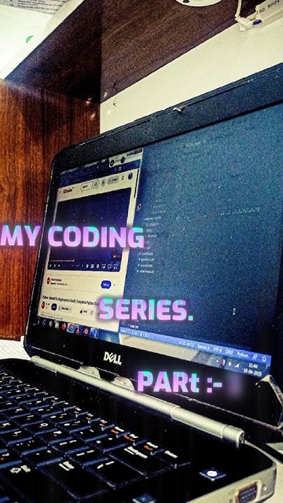 first day of my coding series:- PARt 2 - YouTube
