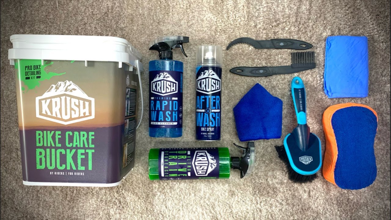 UBOXING Krush Pro Bike Care Bucket - YouTube