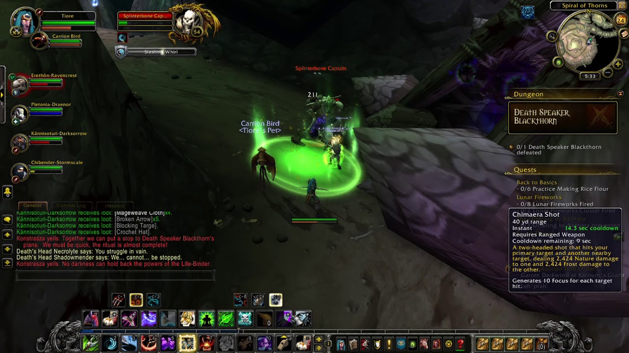 World of Warcraft - Razorfen Downs Dungeon - YouTube