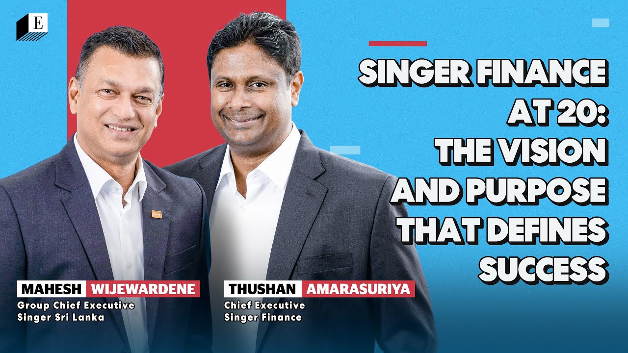 Singer Finance at 20: the Vision and Purpose that Defines Success - YouTube