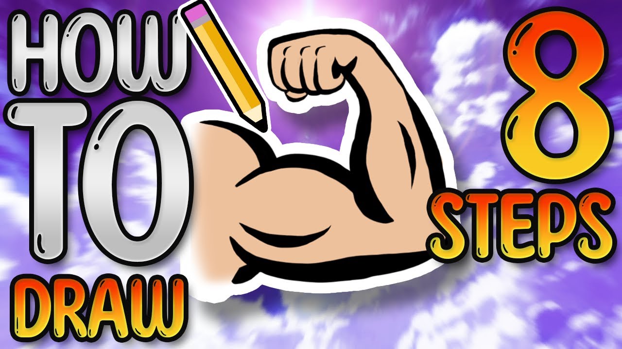 HOW TO DRAW A STRONG ARM - YouTube