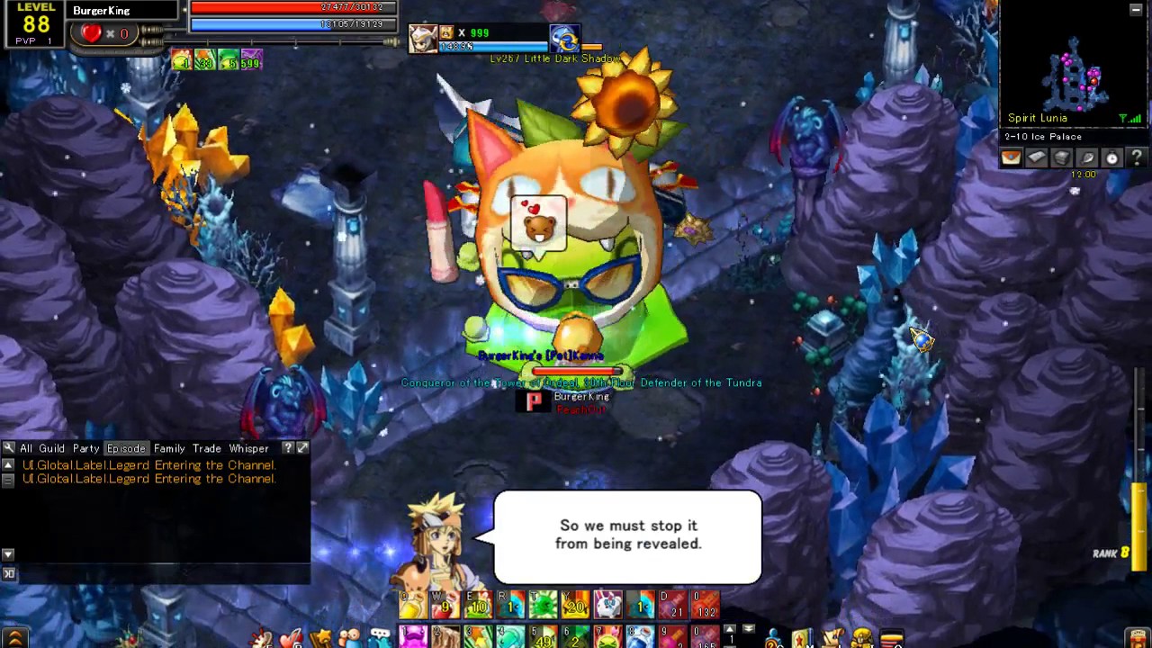 Spirit Lunia Lime Speedrun Solo L2-10/傳說2-10 - YouTube