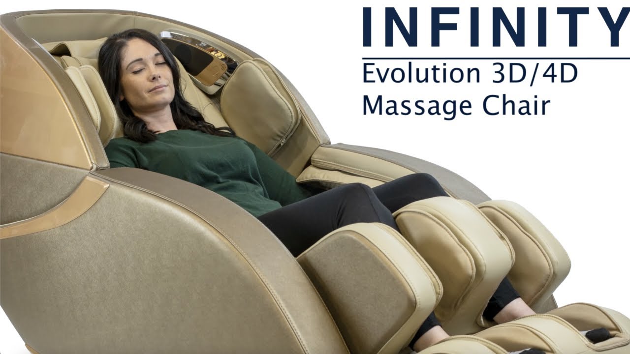 Infinity Evolution 3D/4D Massage Chair at Home Bars USA - YouTube