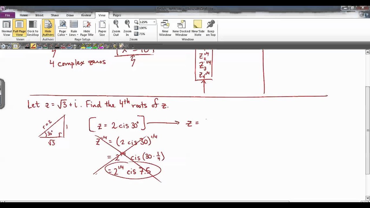 Ch 6 Finding Nth Roots Of Complex Numbers YouTube Ch 6 Finding Nth Roots Of Complex Numbers YouTube