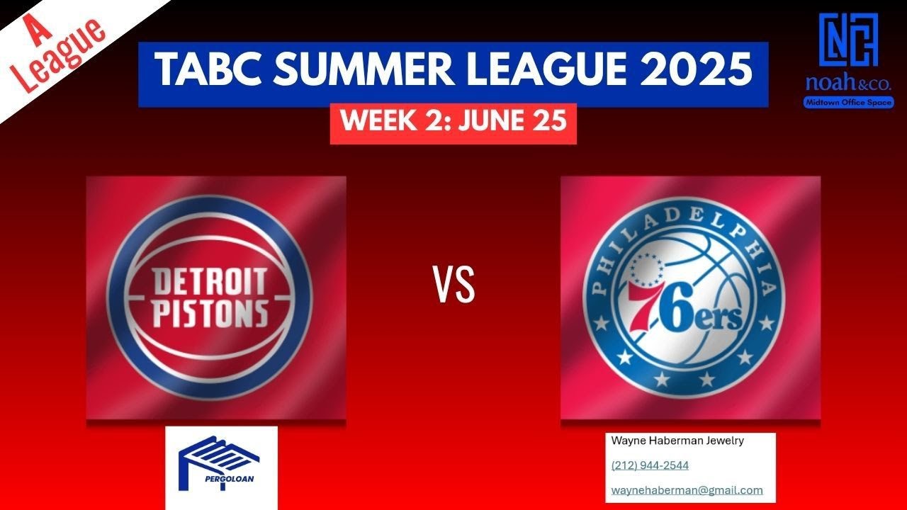 TABC Summer Basketball League's broadcast - YouTube