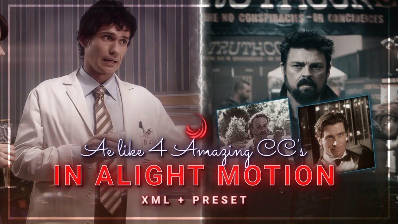 Ae like 4 Amazing CC's in Alight Motion (+preset) | Part - 1 - YouTube