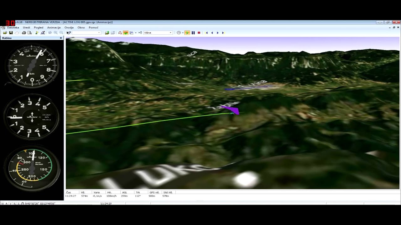3D flight animation - YouTube