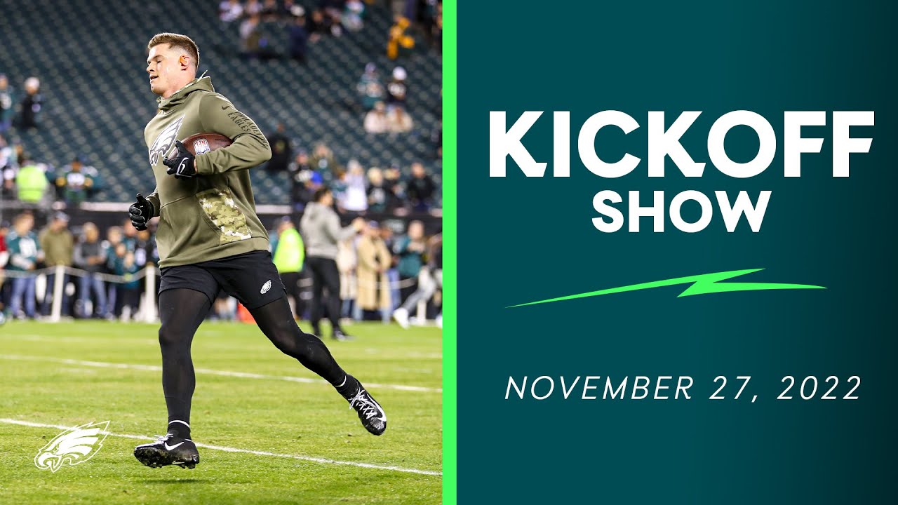 Sunday Night Football in Philly | Philadelphia Eagles Kickoff Show ...