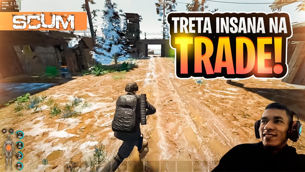 #SCUM - FOMOS CERCADOS NA TRADE DE C2 - YouTube