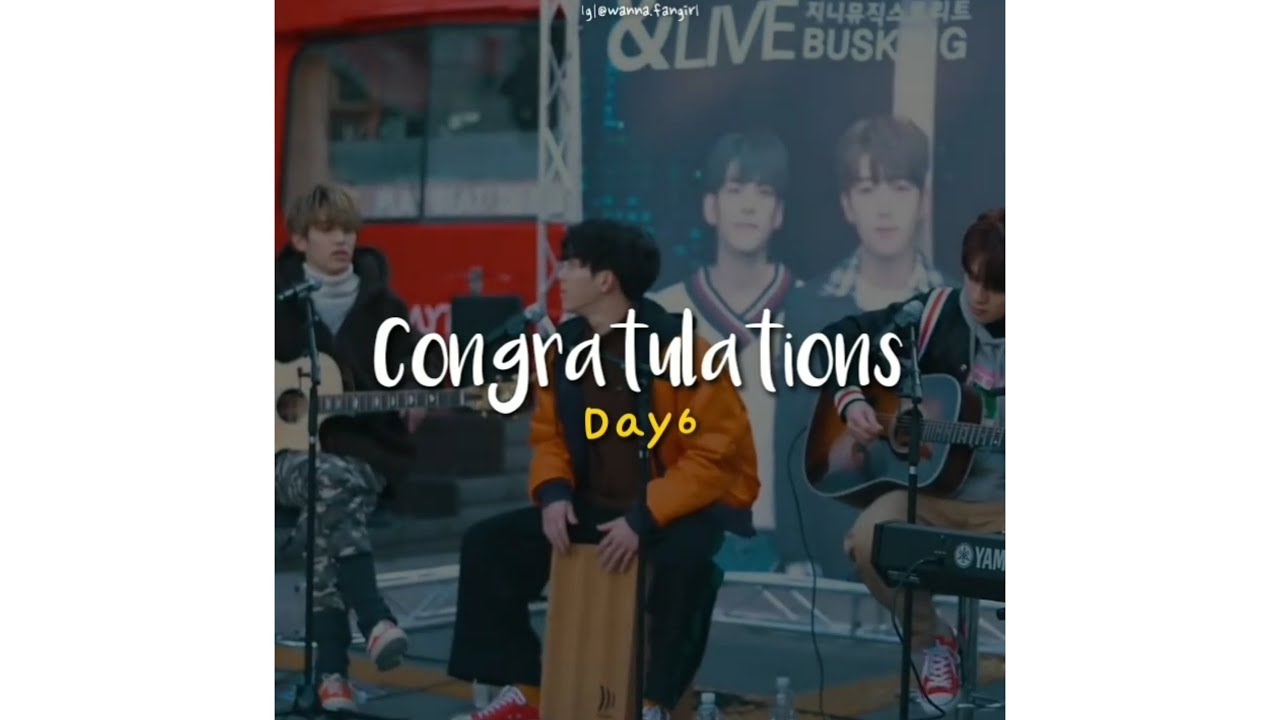 DAY6 - "Congratulations" lirik [Sub Indo] - YouTube