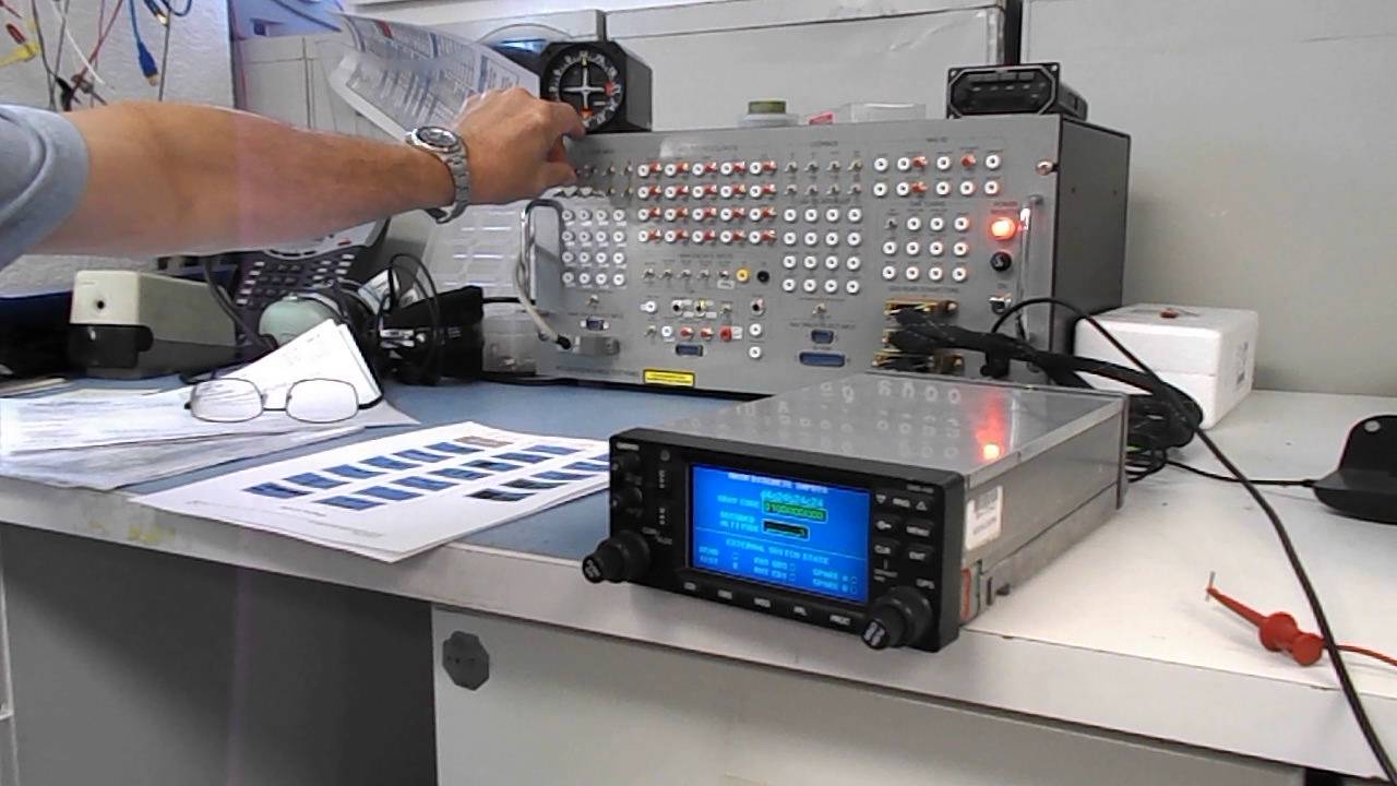 Testing Procedure Garmin Self Test Mode - YouTube