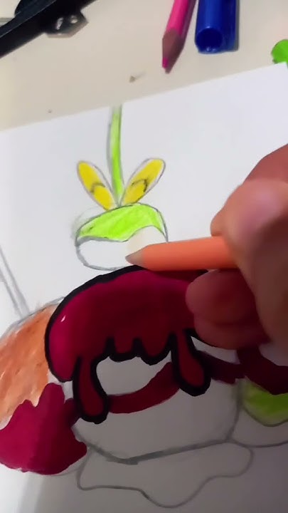 dibujando pokemon dia 9 - YouTube