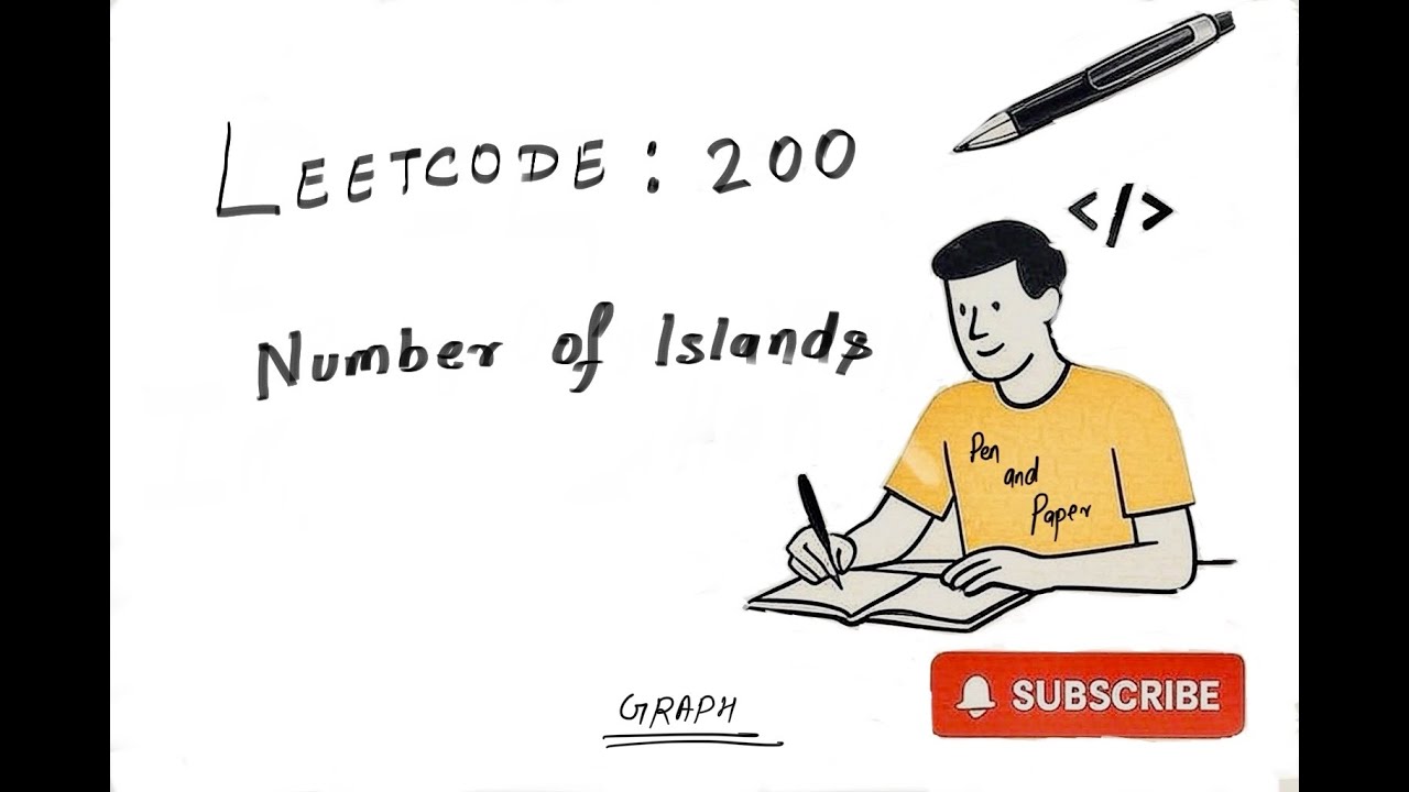 🌊 Number of Islands - Leetcode 200 | Intuition + DFS/BFS Explained ...