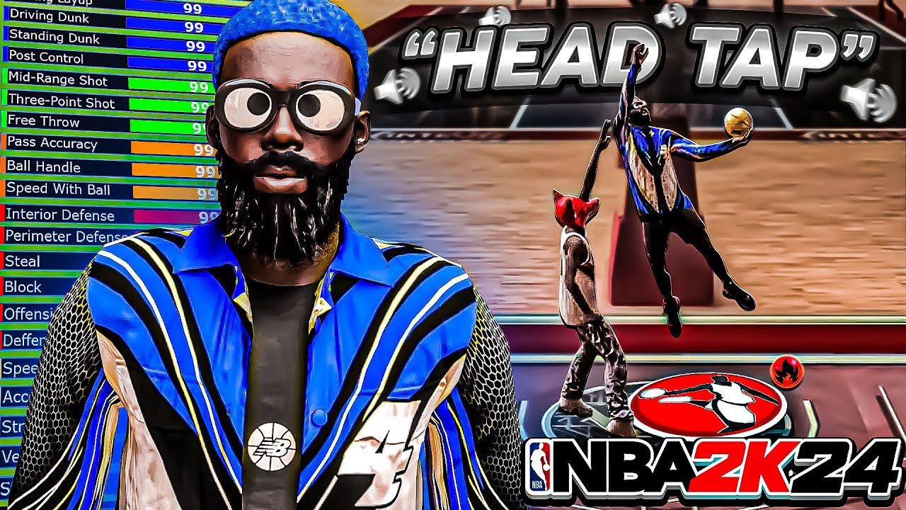 MR “HEAD TAP” 6’7 ISO BUILD PUNISHES THE RIM EVEN WITH DEFENSE NEAR IN ...