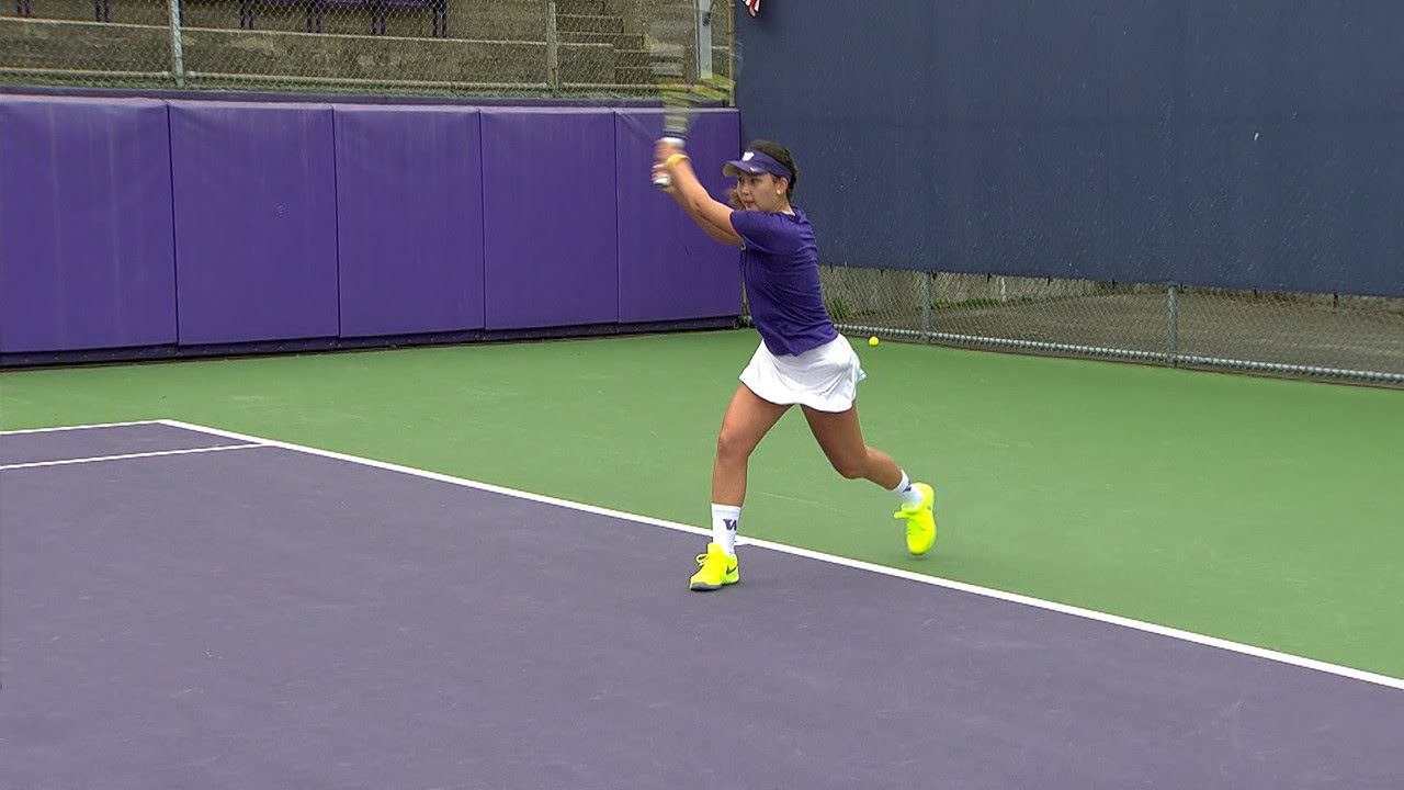 Recap: Washington women's tennis tops Washington State - YouTube