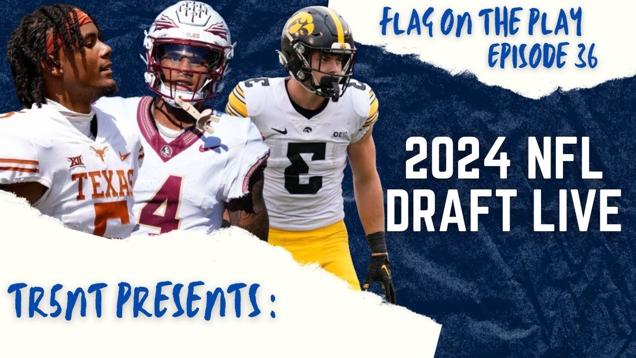 NFL DAY 2 DRAFT LIVE REACTION! Flag On The Play EP36 PART 1 ( Stream ...