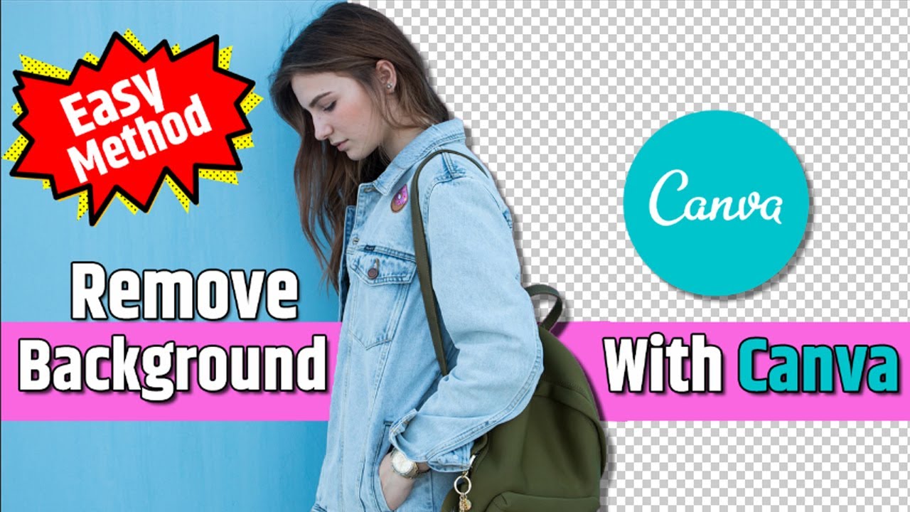 How to Change Background with Canva 2021 | How to Removed Background ...
