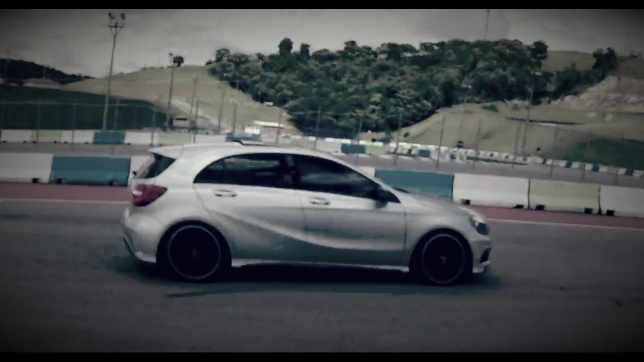 MERCEDES A45 ENTRA FORTE NA CURVA E QUASE VAI NO MURO - CVBR EXPRESSO ...