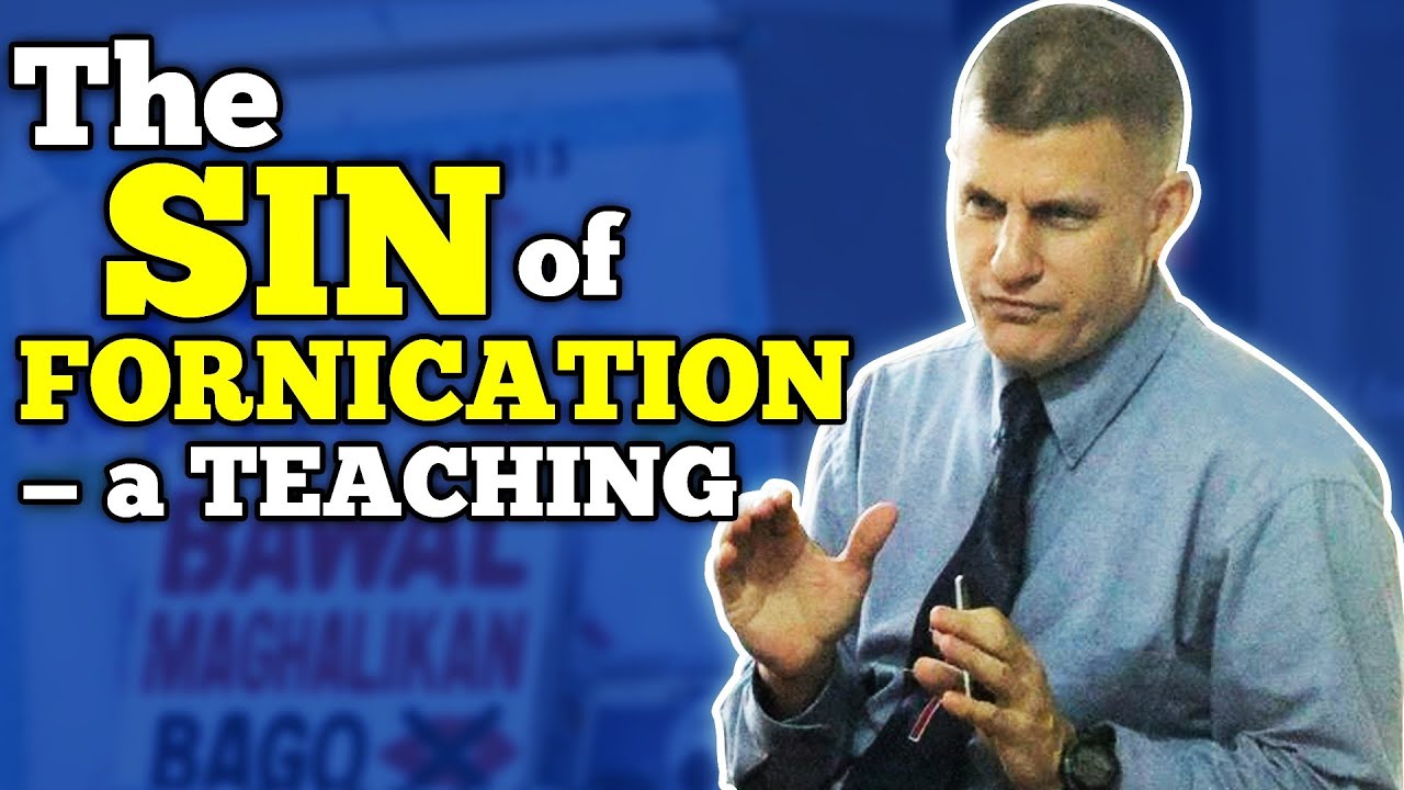 The SIN of FORNICATION — a TEACHING - YouTube