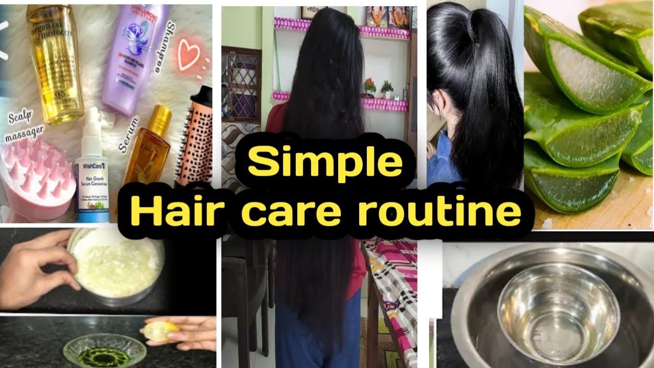 Simple Hair Care Routine 2025💇|| 4 Easy step | Stop hairfall & Get ...