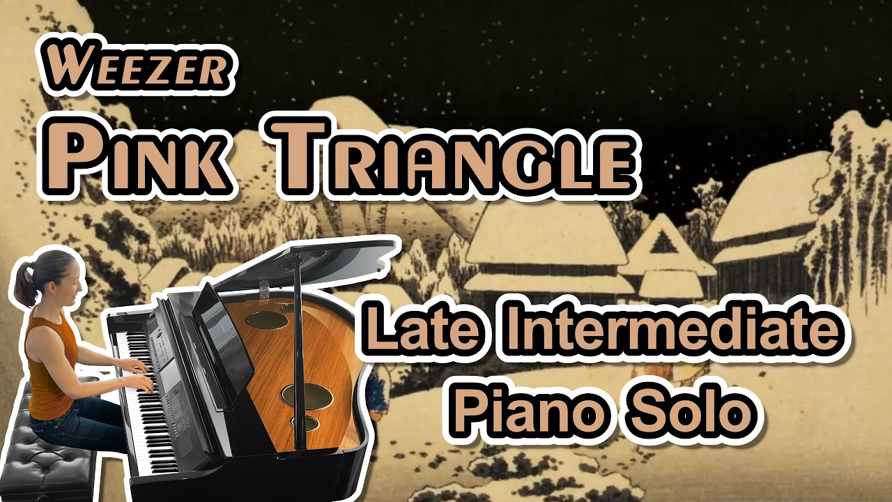 Pink Triangle (Weezer) Piano Sheet Music (Late Intermediate) Arranged ...