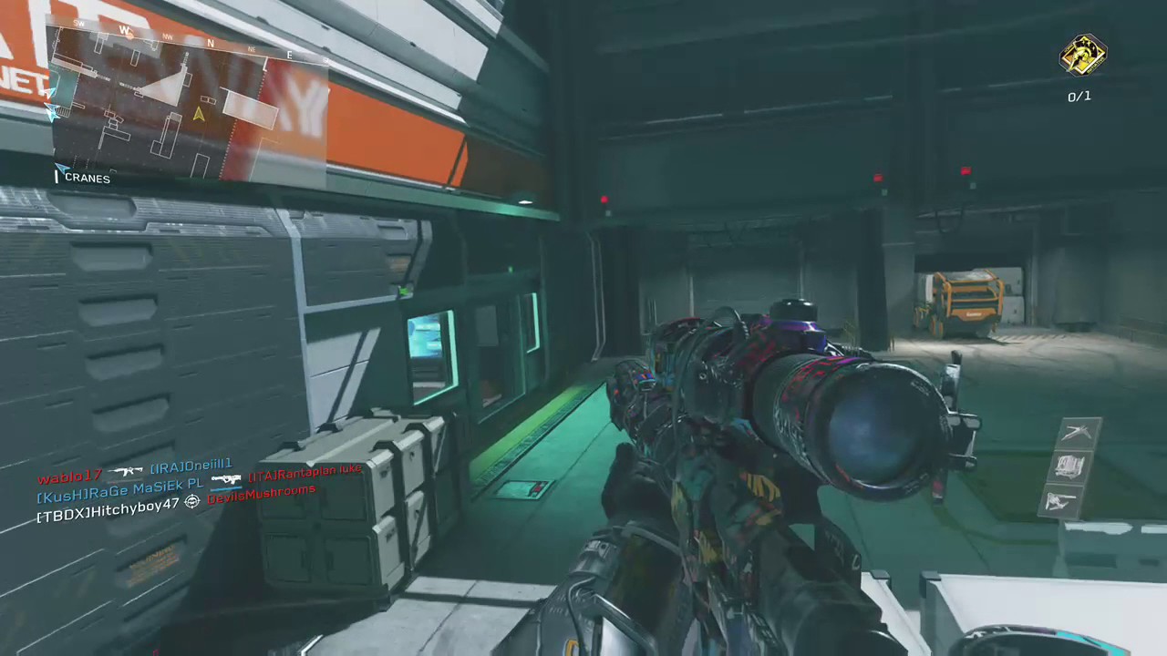 Call of Duty®: Infinite Warfare DOUBLE COLLATERAL KILL ON TERMINAL - YouTube