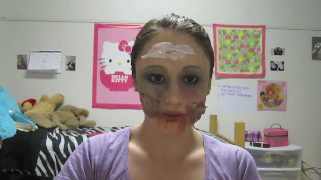 Easy Zombie Makeup Tutorial