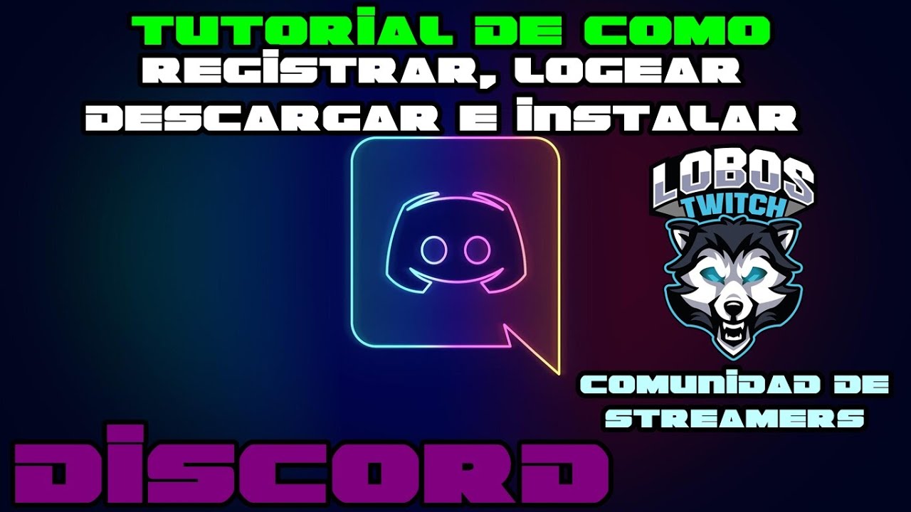 COMO DESCARGAR Y INSTALAR DISCORD | TUTORIAL | COMO SE HACE PASO A PASO ...