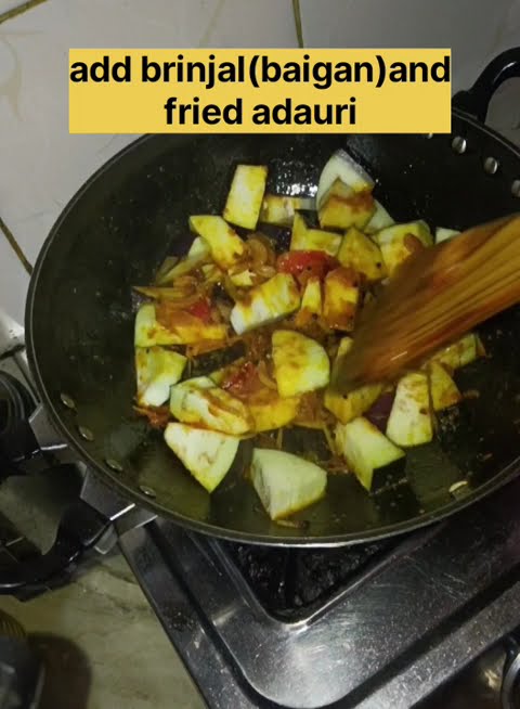Baigan adauri # Bihari's favourite # recipe #food #easy #cooking #easy ...
