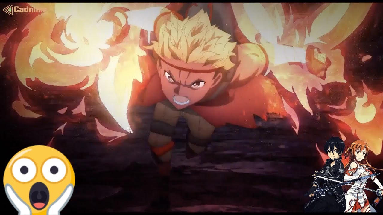 Epic moment! Sword vs Fist | Scheta vs Iskahn | SAO3 - YouTube