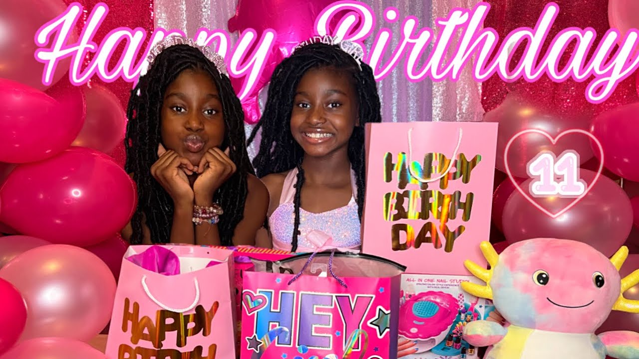 Happy 11th Birthday To Tamiyah I Can’t Believe She Did That 🎊🎂🎉 - YouTube