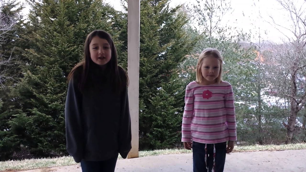 Two little girls sing "Radio" - YouTube