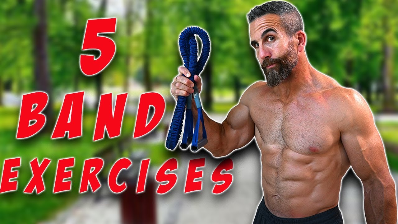 5 Band Exercises That Build Muscle - YouTube
