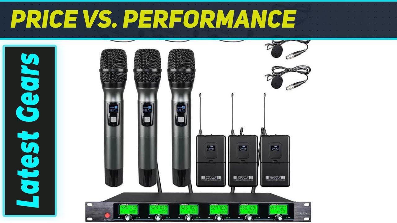 Best 6 Channel Wireless Mic System for Stage, Church & Events - YouTube