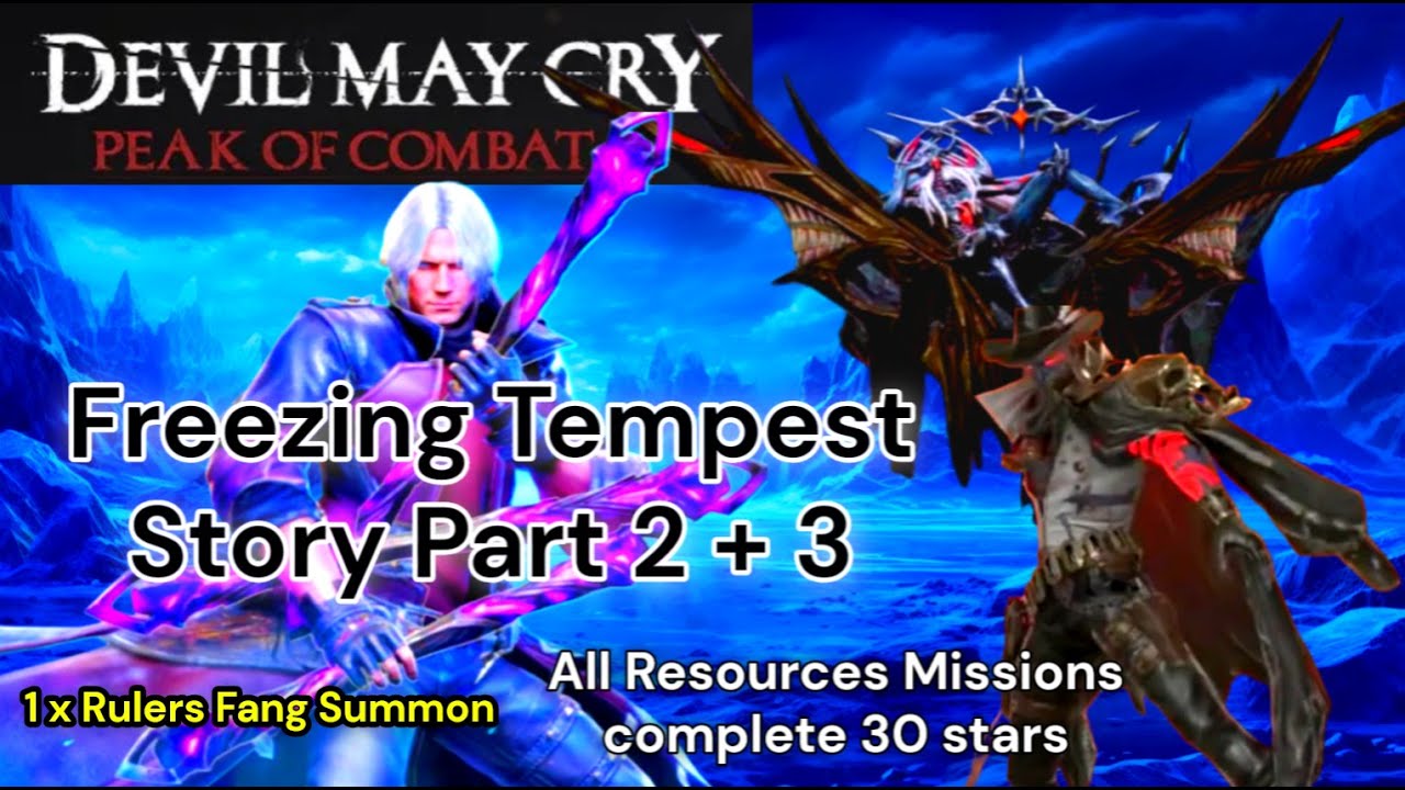 Devil May Cry - POC Freezing Tempest Summons, story part 2+3 and all ...