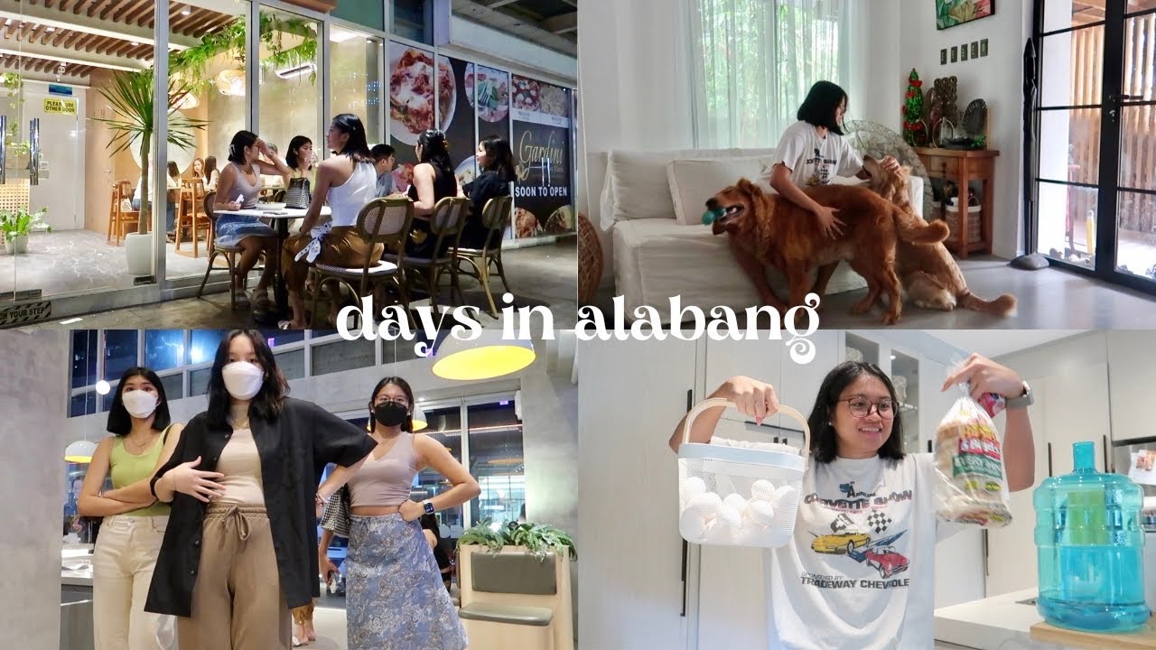 days in alabang: sibling dinner + cooking 🍳🚙 - YouTube