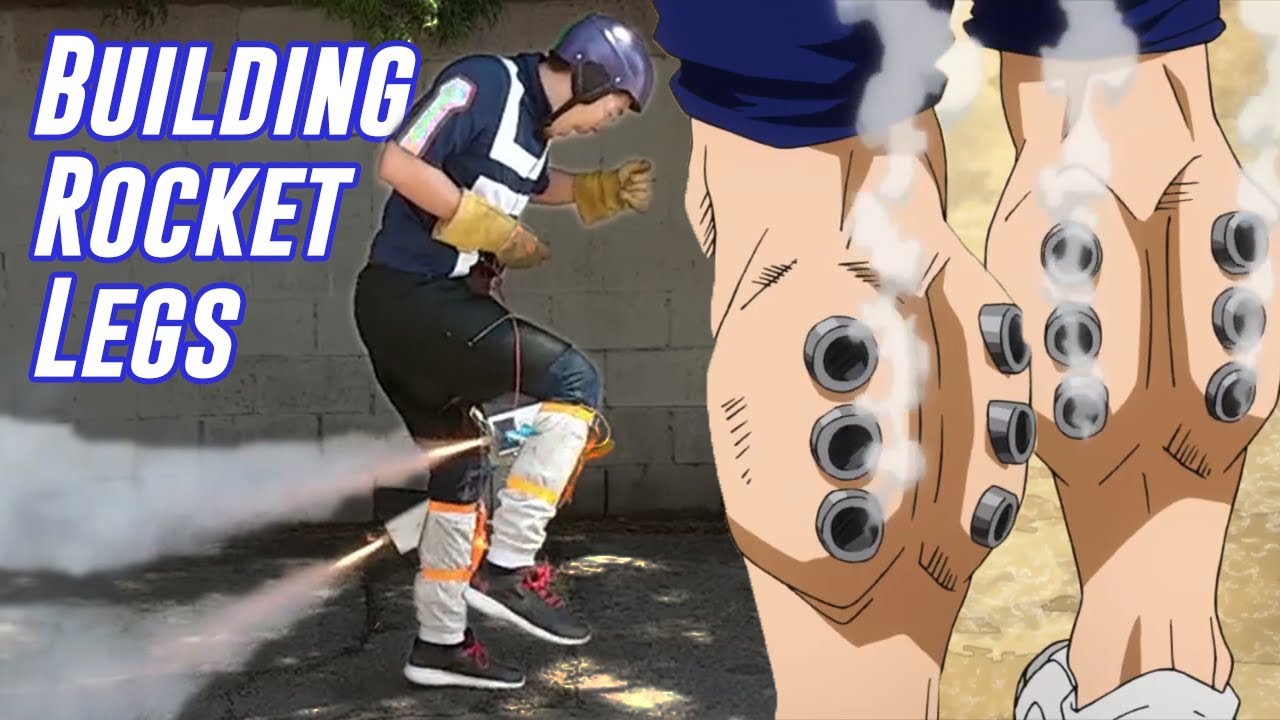 Building Rocket Legs (How Tenya's Gross Leg Holes/Quirk Works) | My ...