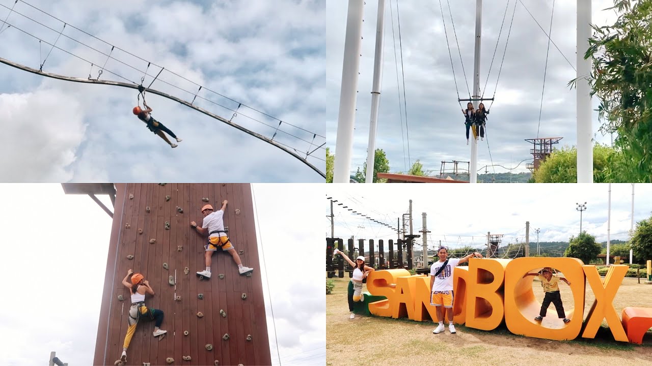 SANDBOX ADVENTURE (GIANT SWING, ROLLER COASTER ZIPLINE, RAPPEL WALL ...