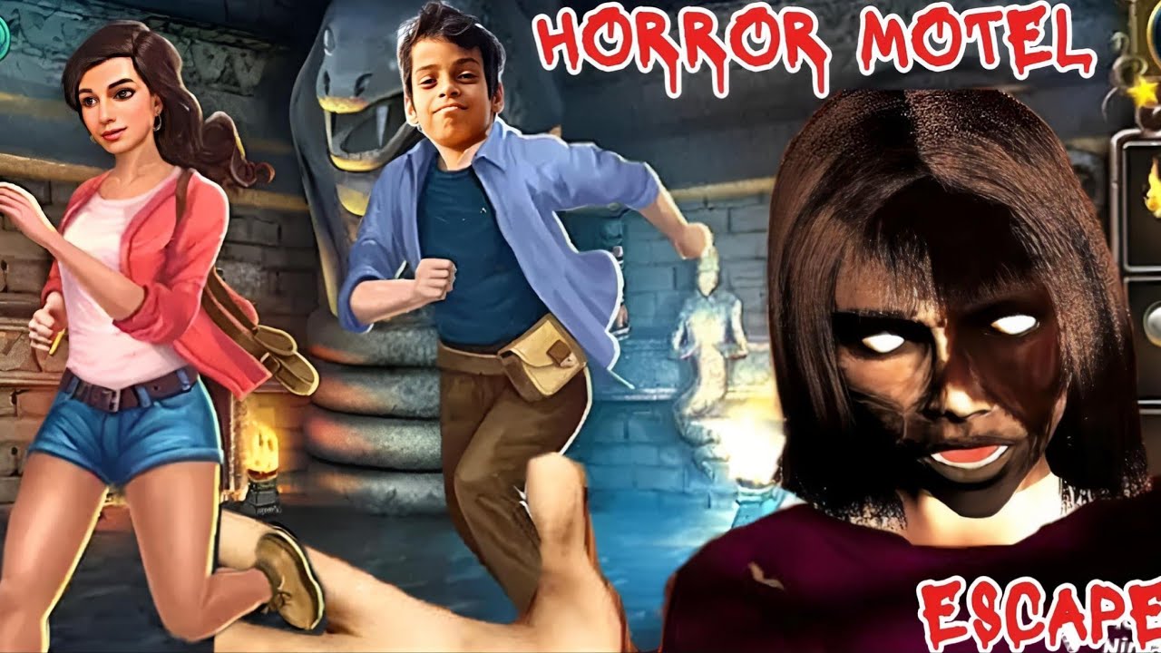 I Escape Horror Motel in Last Night Shift Horror Gameplay - YouTube