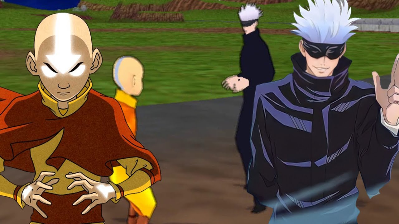 Avatar Aang 🔴 |V.S| 🔴 Satoru Gojo | EPIC FIGHT | MULTIVERSE | - YouTube