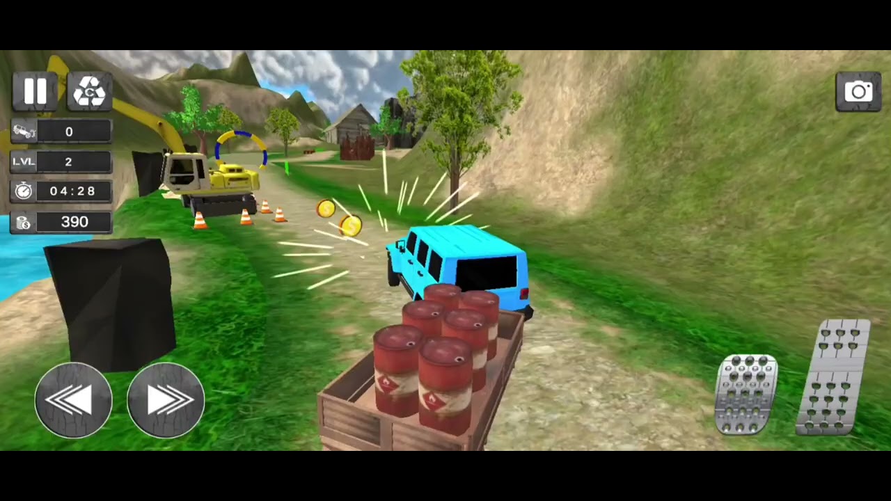 Hummer H3 driving with trailer Offroad driving simulator - games lovers ...