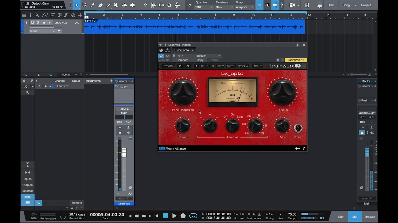 Studio Magic Suite Demo and Tutorial - Brainworx Opto - YouTube