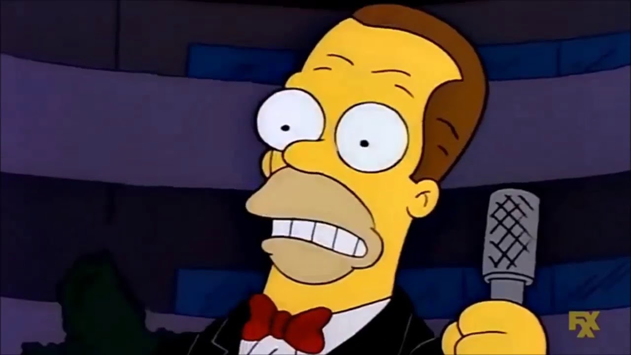 Herbert Powell Car Reaction The Simpsons - YouTube