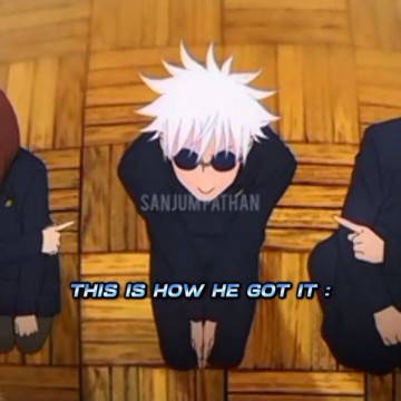 💀🤧 Gojo got a potato 🥔 on his head || jujutsu kaisen #anime #gojo #jjk ...