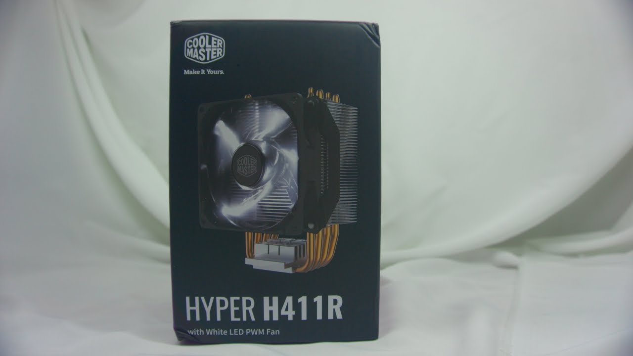Cooler Master Hyper H411r CPU Cooler - YouTube