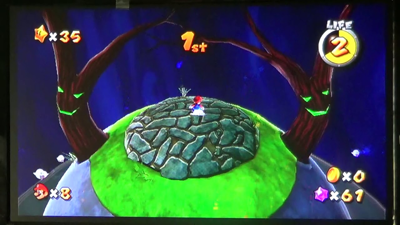 Super Mario Galaxy - Ghostly Galaxy - Ghost Race + Bouldergeist ...