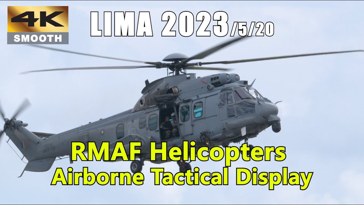 RMAF Helicopters Airborne Tactical Display at Langkawi 2023.5.20 - YouTube